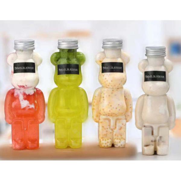Quality Food Grade Plastic Beverage Bottles Squeezable 23.3oz 16 Oz Honey Bear Bottles for sale