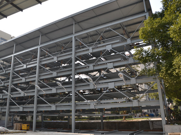 Quality 6 Levels Commercial Parking Lifts 2500kg Mechanical Car Parking System for sale