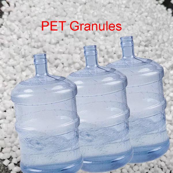 Quality Non Carbonated Bottle Grade PET Plastic Granules Raw Material High Density for sale