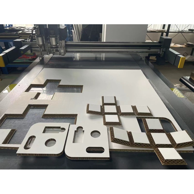 Honeycomb Plate Paper Board V Cut V Groove CNC Digital Cutting Machine
