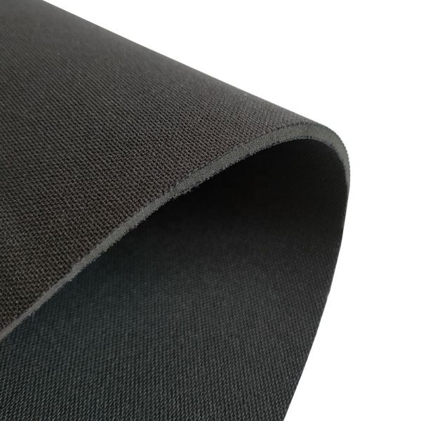 Quality ROHS 1 - 10mm Black Double Sided Neoprene Fabric Sheets For Printing, Printable Fabrics, Custom Patterns, Polyester Fabrics, for sale