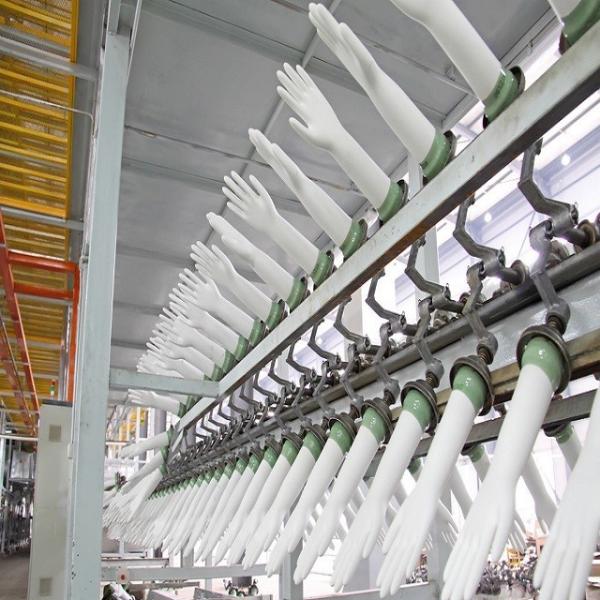 Quality Medical Latex Rubber Medical Gloves Production Line for sale