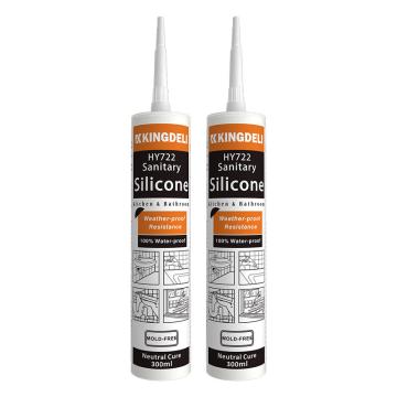 Quality Waterproof Mildew Proof Weather Resistance Sanitary Silicone Sealant for sale