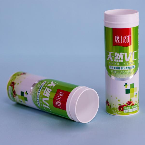 Quality Effervescent Tablet Pills Packaging Container with Dry Offset Printing and PP for sale