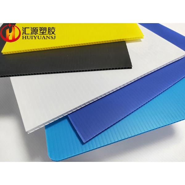 Quality Recycled Correx Fire Retardant Sheets , 12mm Lightweight Corrugated Plastic for sale