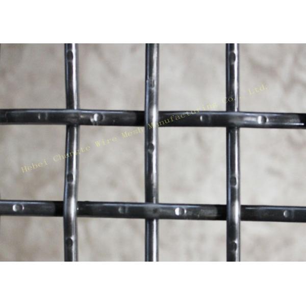 Quality Square Rolls Stainless Steel Plain Weave Crimped Mesh Screen for sale