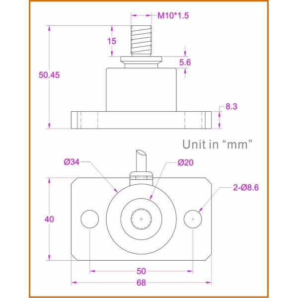 Quality Compression load cell 50kg 100kg 200kg 300kg 500kg compression force measurement for sale