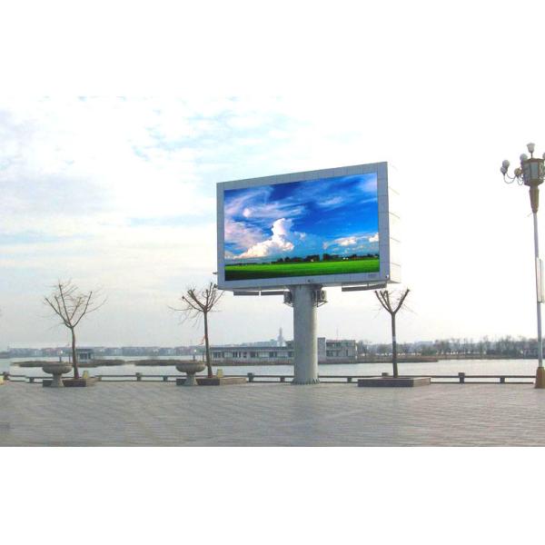 Quality SMD3535 Full Color Led Outdoor Advertising Screens 8mm Pixels 6000cd/m2 for sale