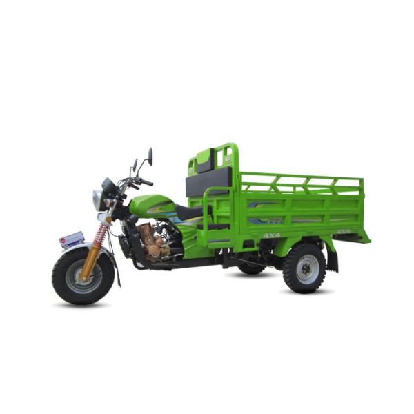 Quality Green Three Wheel Cargo Motorcycle 150cc Auto Cargo Loader With Normal Rear Axle for sale