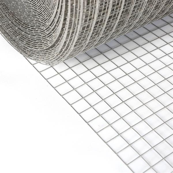 Quality Customizable Size 4ftx50ft Galvanized Welded Wire Mesh with Corrosion Resistance and Square Hole for Chicken Bird Cage for sale