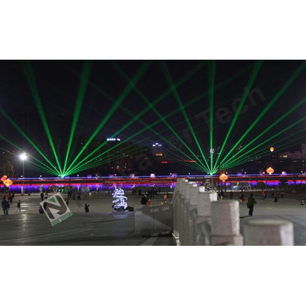 Quality Customizable 10W Full Color 3D Animation Laser Show Projector Energy Saving for sale