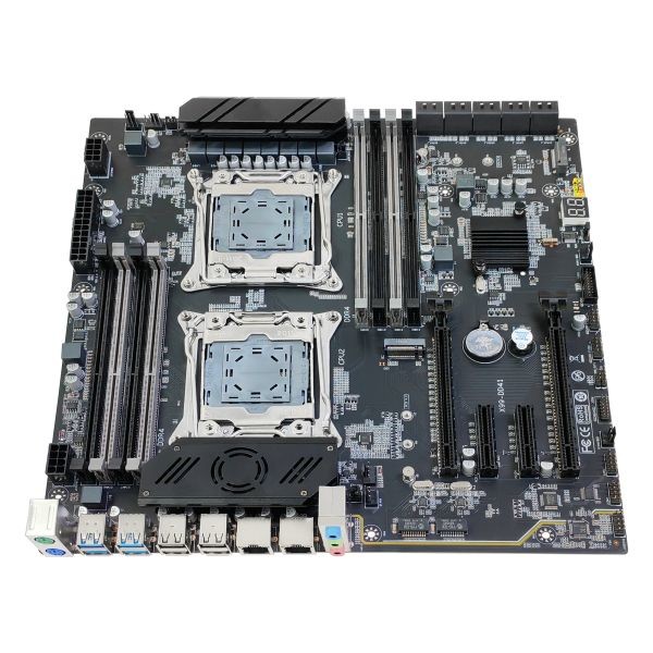 Quality DDR4 Dual CPU Server Motherboard EATX Intel C612 Chipset Dual Cpu for sale