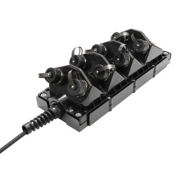 Quality IP68 MST Fiber Optic Joint Box , FTTH Distribution Terminal Box With ODVA PTLC for sale