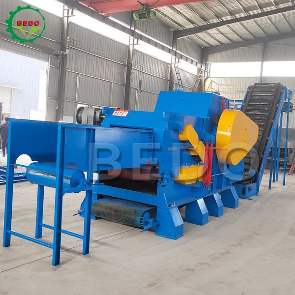 Quality 25-30tons/h 380V Forestry Wood Chipper Machine 18000kg Heavy Duty Industrial Drum Shredder for sale