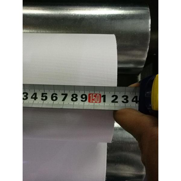 Quality Glossy 1.02m PVC Frontlit Flex Banner Roll Temperature resistant for sale