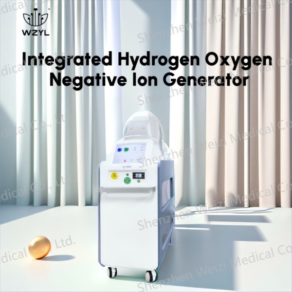 Quality 7L/min Clinic Negative Hydrogen Oxygen Ion Generator Improves Blood Circulation WEIZI for sale