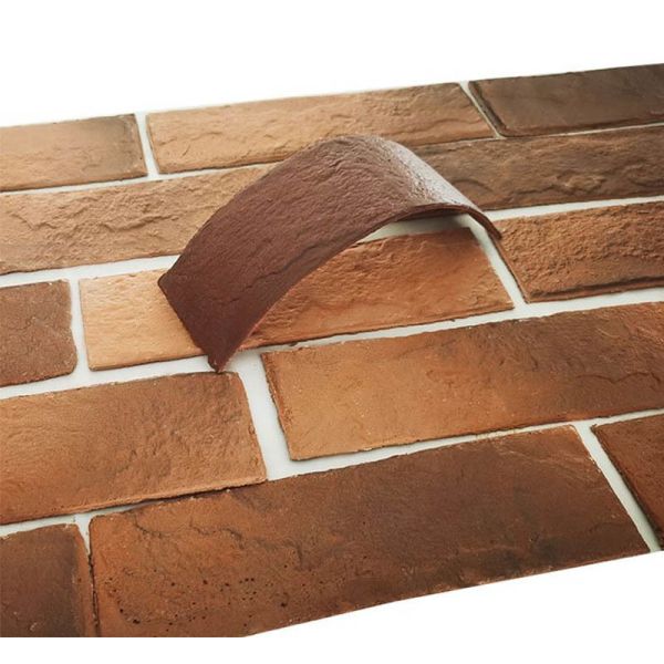 Quality Morden Design Soil Texture Flexible Soft Stone Wall Clay Tiles MCM Artificial Stone Veneer For Exterior Wall Decoration for sale