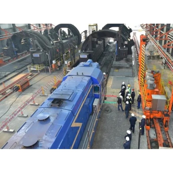 Quality Wagon Unloading System Rail Car Dumper For Coal Handling Transporting for sale