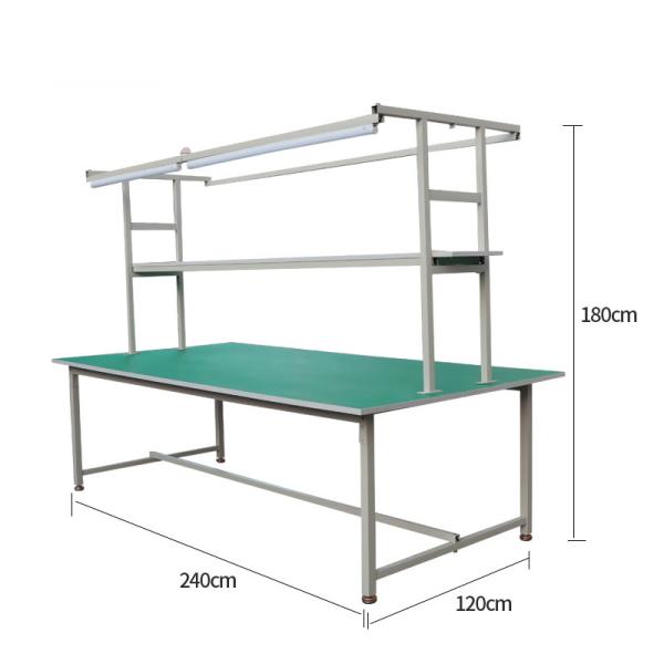 Quality Custom Anti-static Workbench 120x60x160cm Steel Factory Table for sale