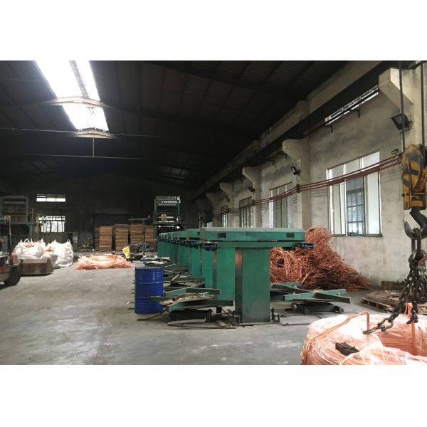 Quality Oxygen Free Scrap Copper Rod Vertical Upward Continuous Casting Machine for sale
