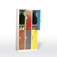 Quality 1850mm Height 900mm Width 6 Compartment Steel Locker for sale