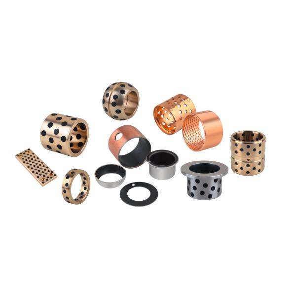 Quality Wrapped Perforated Bronze Bushing CuSn8 Material for sale
