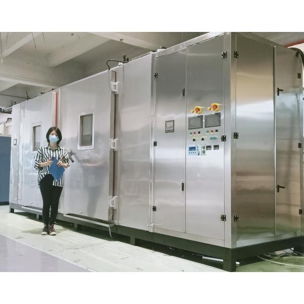 Quality Water Cooled Walk In Test Chamber AB Chamber Separate Control 380V for sale