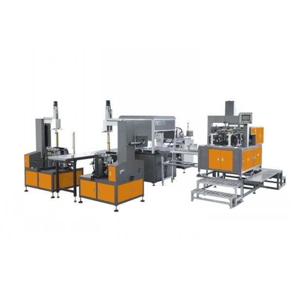 Quality Shoe Automatic Paper Box Making Machine , Box Making Equipment High Speed for sale