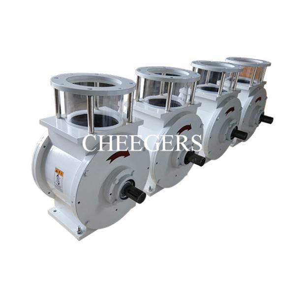 Quality DN150 Rotary Airlock Valve Negative Pressure 8 Inch Flow Through for sale