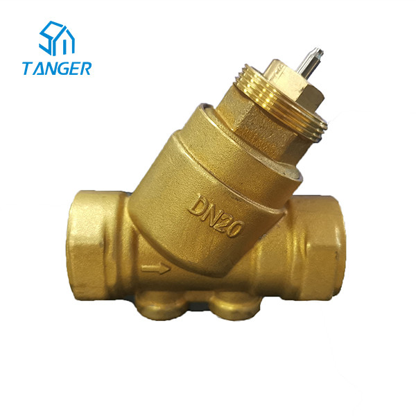 Quality Brass Pressure Independent Control Valve (PICV) Automatic Balancing Valve for sale