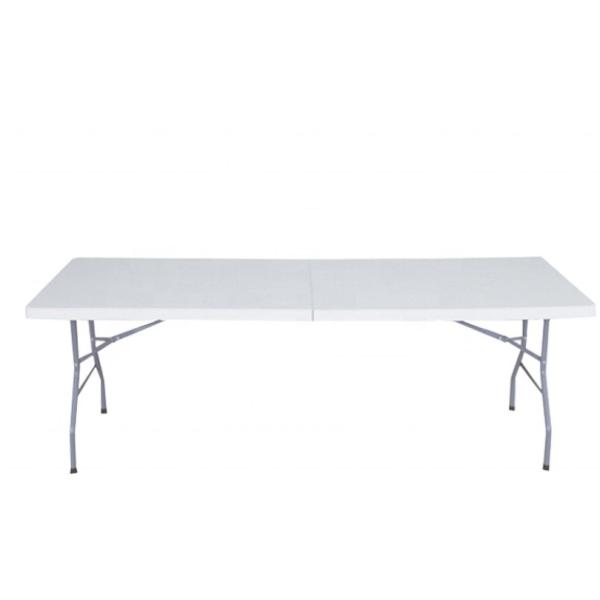 Quality Outdoor Popular HDPE Plastic Foldable Picnic Dining Table with Modern Design Style for sale