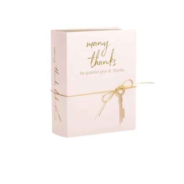 Quality 2mm Paperboard Book Cardboard Boxes Pantone Color For Girlfriend for sale