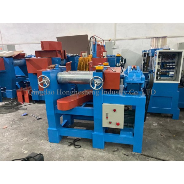 Quality PLC Test Two Roll Rubber Open Mill 50HRC 60HRC For Polymer Mixing for sale