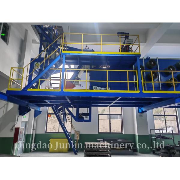 Quality Overhead Suspended Rubber Cooling Machine Batch Off Unit For Film Cooling for sale