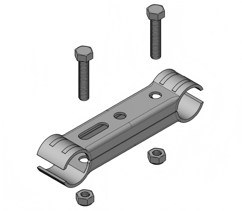 Quality Caster Splint for Plate Type Caster Wheel Fixing Splint Accessories for sale
