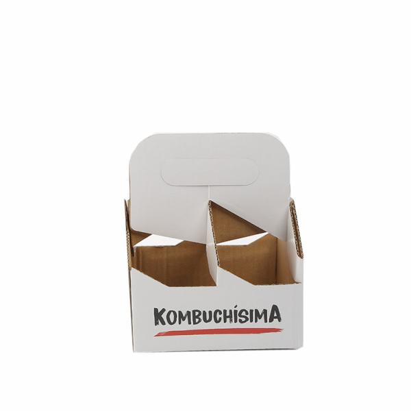 Quality Custom Order Accepted White Six Wine Beer Pack Carrier With Varnishing And for sale