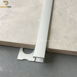 Quality Decorative Square Edge Tile Trim , Matt Silver Tile Edging Strip for sale