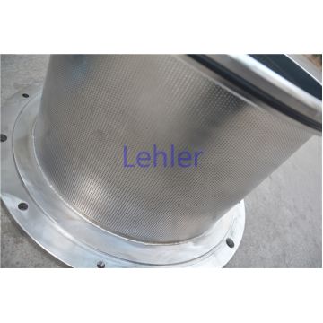 Quality 0.03mm Hole Size Pressure Screen Basket Flow Outside To Inside Type Long for sale