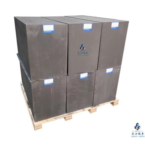Quality Hydrogen Fuel Cell Graphite 115 Mpa High Density Graphite Block 12µm Grain Size for sale