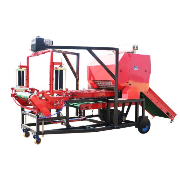 Quality Agricultural Square Baler Machine High Efficiency Farm Straw Feed Baler for sale