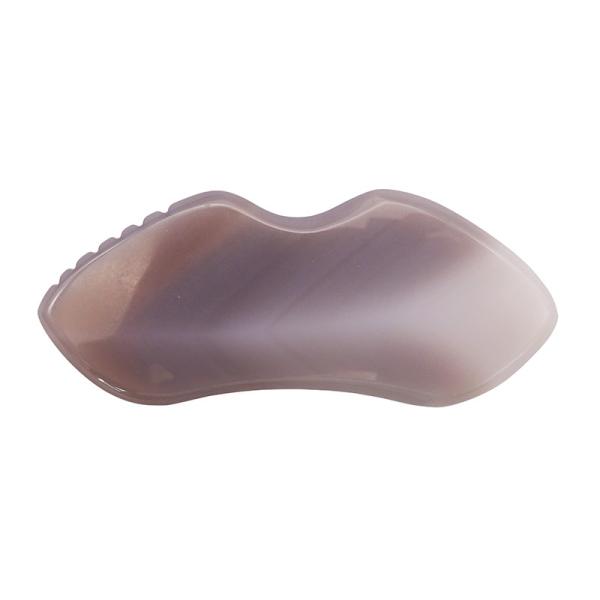 Quality Natural Agate Gua Sha Board for Body Massage and Facial Treatment in SPA Acupuncture Therapy for sale