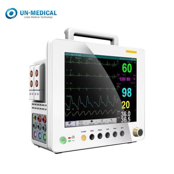 Quality First Aid SPO2 NIBP ECG Multi Parameter Patient Monitor With Accessories Box for sale