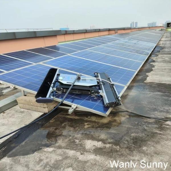 Quality Versatile Solar Panel Cleaning Device Intelligent Cleaning Robot for Dry or for sale