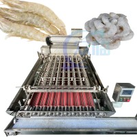 Quality 3KW Durable Shrimp Peeling Machine Flexible 380V For Cleaning for sale