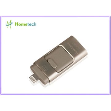 Quality Mobile Phone USB Storage 3 in 1 U-Disk Pendrive Multi-function OTG Card Reader for sale