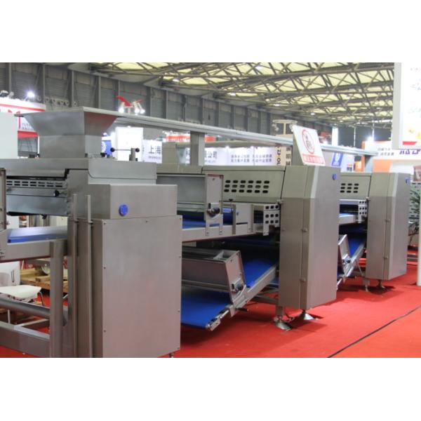 Quality 4 Satellites Pastry Laminating Line/dough laminating With Powerfull Dough for sale