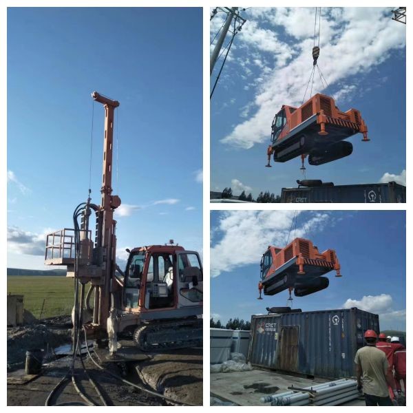 jet grouting drilling rig application