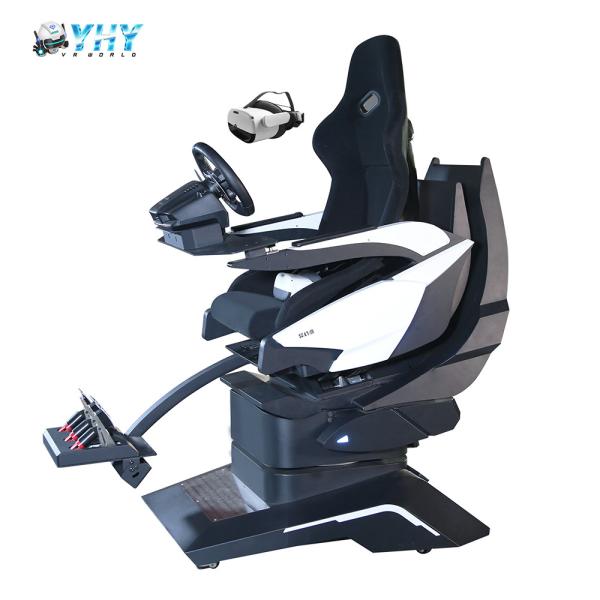Quality 3 Axis VR Racing Simulator Dynamic Platform Immersive Driving Car 1.0kW for sale
