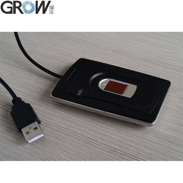 Quality GROW R101N Biometric Desktop Capacitive USB Fingerprint Reader With 1000 for sale