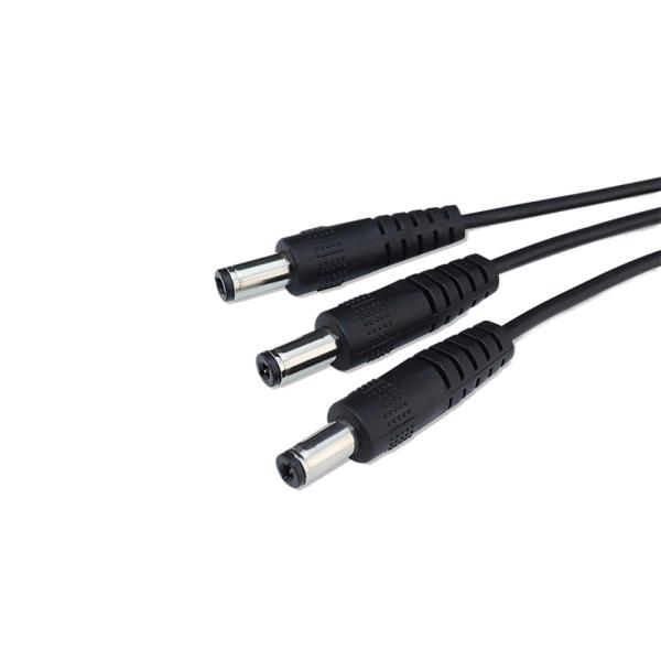 Quality DC5521 DC5525 DC Power Cable Assemblies 5.5×2.5 Mm Plug To Open Power Adapter for sale